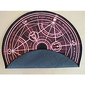 Full Metal Transmutation, Circle Cool, Japanese Anime Manga, Floor Rug, Anime Rug, Doormat, Anime, Chair Mats, FMA Transmutation, Anime Rugs (3.6 ft / 43" / 110 cm)