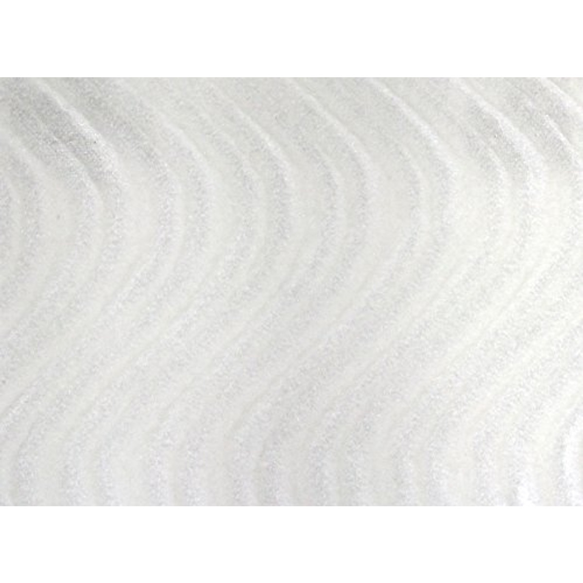 Wave Swirl Flocking Velvet Upholstery Fabric 60" 19 Color Sold by The Yard (White)