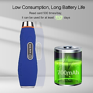 JWM Flashlight Security Guard Patrol System, iButton Touch Patrol Tour Reader with Free Cloud Software for Commercial Government Hotel Industrial, Pedometer+Alarm Clocks