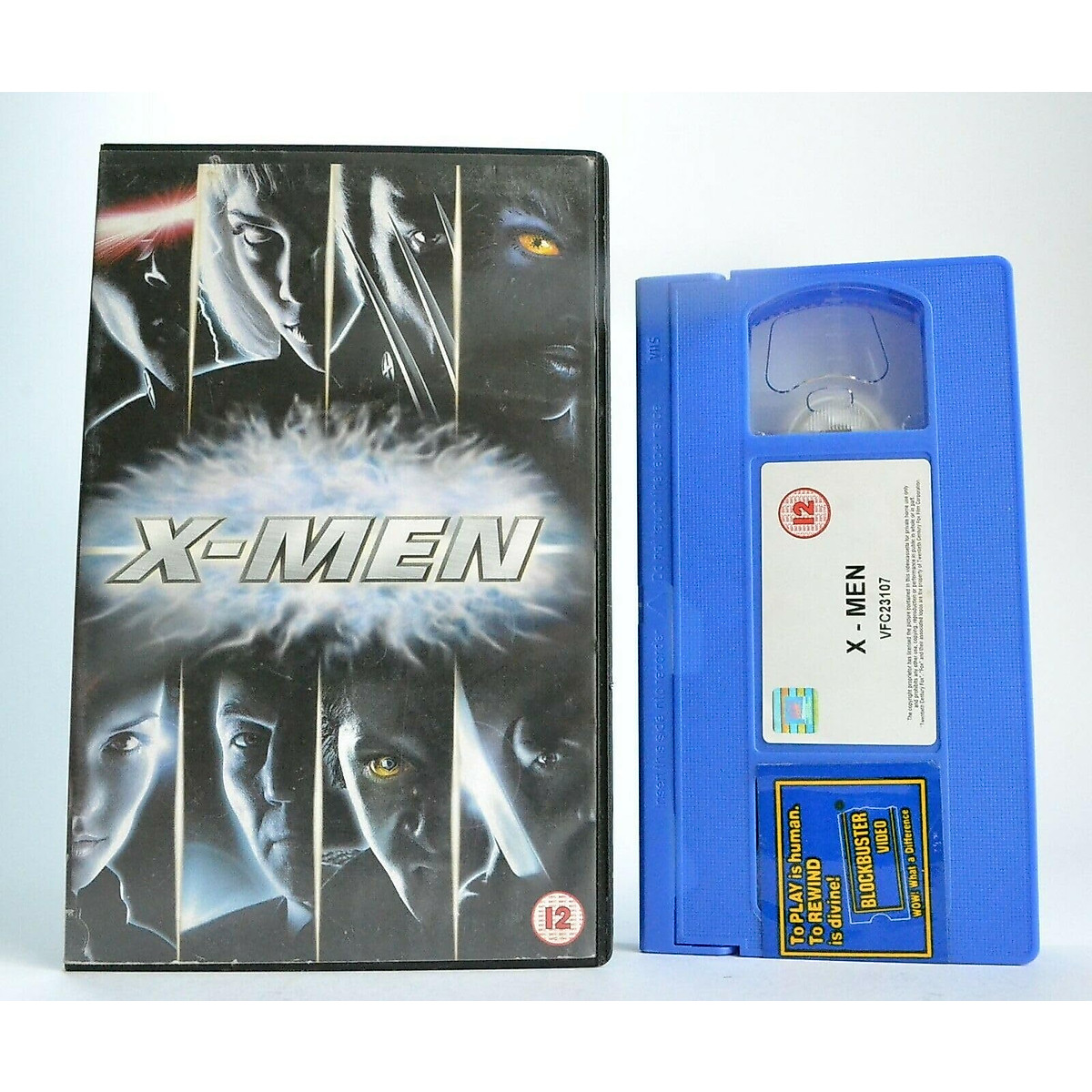 X-Men: Superhero Action Movie - Large Box - Hugh Jackman/Halle Berry - Pal VHS