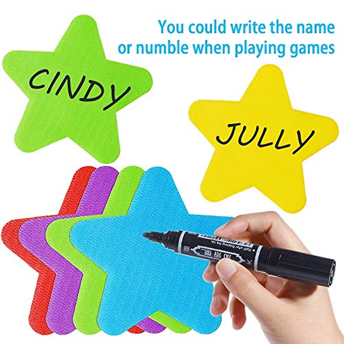 Carpet Markers - Multi-Color 5 Styles for Classroom & Activities