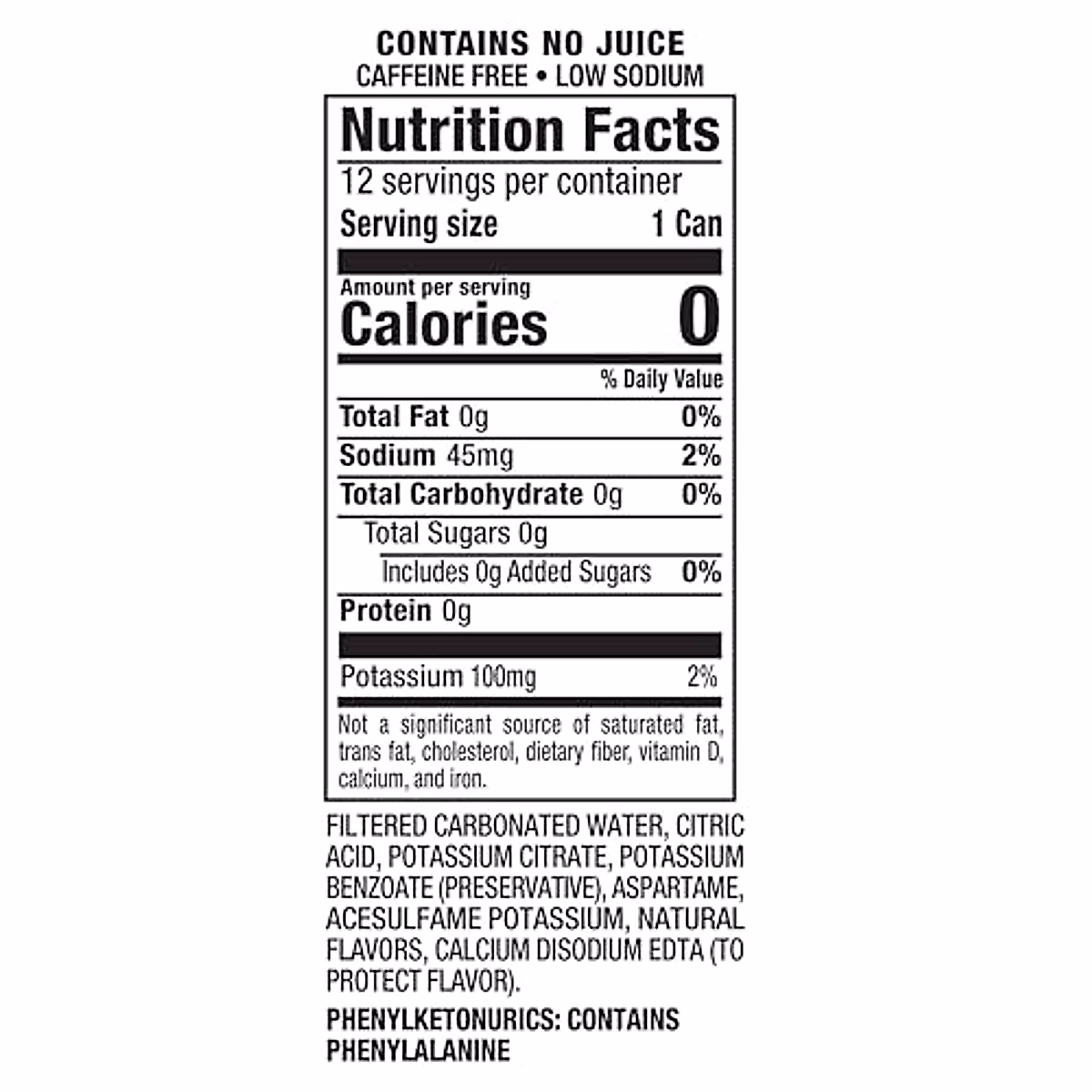 Zero Sugar 7-Up Soda, 12 Oz., Pack of 12