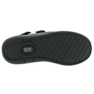 Drew Triumph Womens Hook and Loop Comfort Shoe, Black Combo,10.5 XXW (XW 4E)