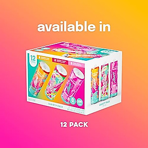 Alani Nu VARIETY PACK CHERRY TWIST, PINK SLUSH, ORANGE KISS Sugar Free, Low Calorie Energy Drinks, 200mg Caffeine, Biotin B Vitamins, Zero Sugar, 10 Calories, 12 Fl Oz Cans, 12 Pack