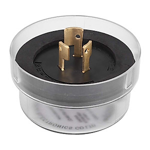 1Pcs Photocell Cap,TwistLock Photocell Shorting Cap,Photo Control Sensor Receptacle with Surge Protection,Dusk to Dawn 3 Prong Bypass Cap