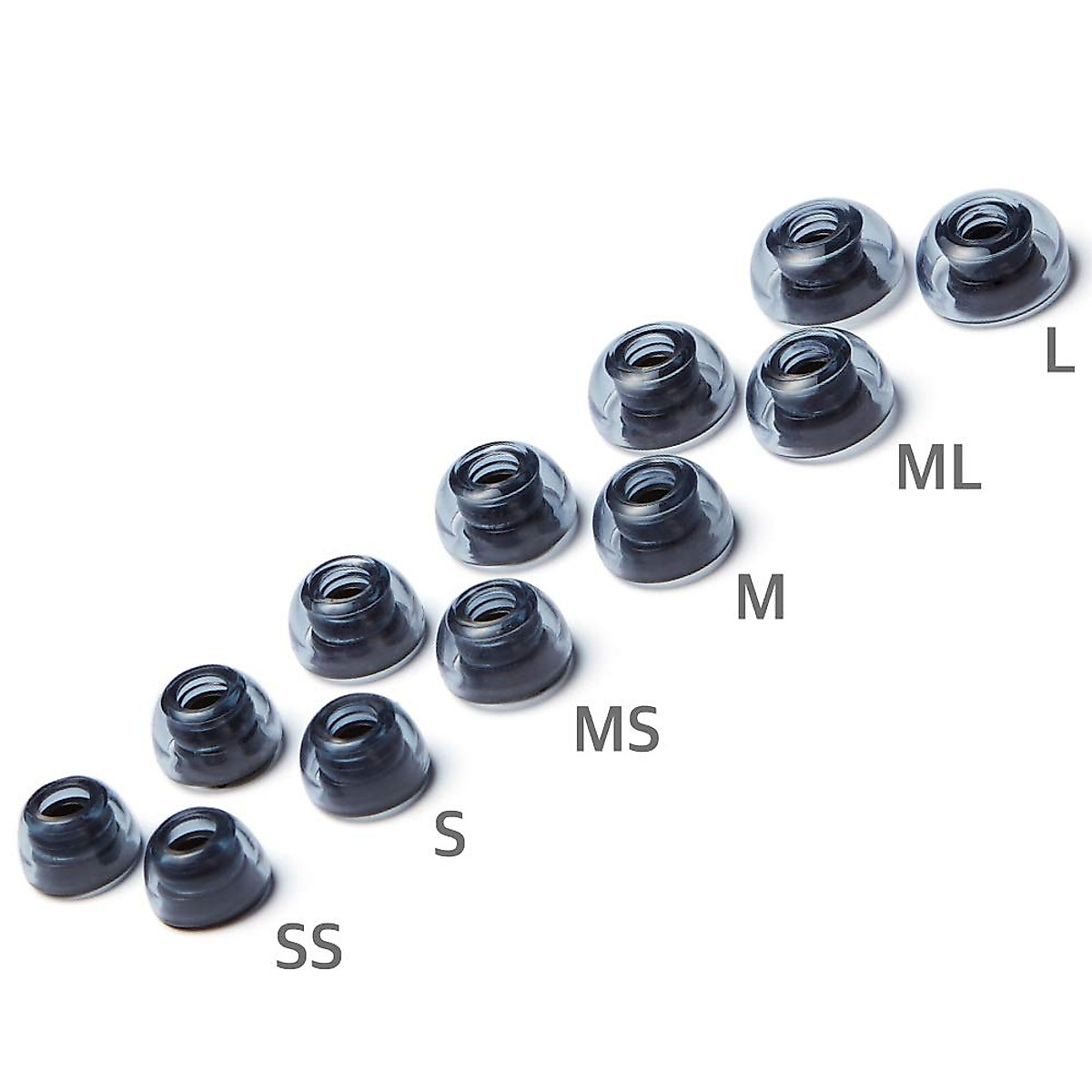 AZLA XELASTEC for Airpods Pro 1st & 2nd Gen (M) – Airpod Pro Ear Tip Replacement – Airpod Pro Tips with Premium Silicone, Airpod Pro Tips, Airpod Ear Tips