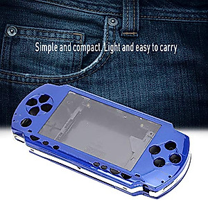 01 02 015 Console Case, Simple and Compact Game Console Replacement Shell with Screwdriver for Game Accessories(Blue)