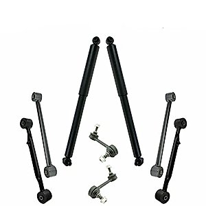 South Mud Bay Rear Shock Absorber Trailing Arms Control Arms Sway Links Kit Fits SUV