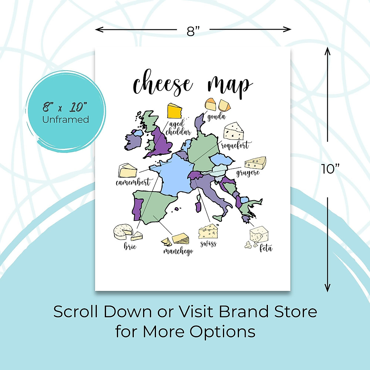 Moonlight Makers Funny Wall Decor With Sayings, Home Sweet Mojo Dojo Casa House, Funny Wall Art, Room Decor for Bedroom, Bathroom, Kitchen, Office, Living Room, Apartment, and Dorm Room (8"x10")