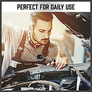 Magnetic Pickup Tool, HORUSDY 3-Piece 16LB Telescopic Magnet Stick, Birthday Gifts for Dad, Men, Husband