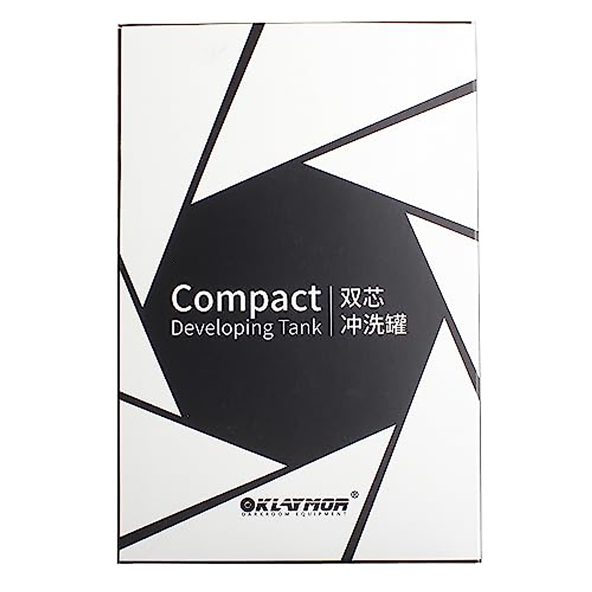 Universal Compact Developing Tank 2 Spiral Reel for Processing 120 135 126 127 B/W Film Camera Film Processing Equipment