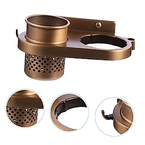 Hair Dryer Holder Stand,Hair Dryer and Straightener Holder,Hair Dryer Rack Hair Clip Holder Hairdryer Holder Hair Dryer Shelf Waterproof Shelf Hair Blow Dryer Holder Stable Hair Dryer Holder Hair Blow