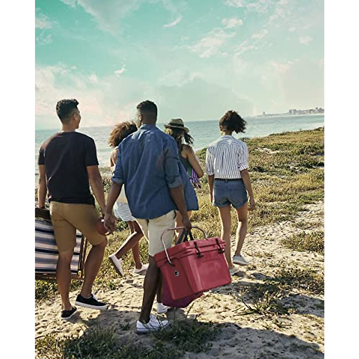 ALIENSX Universal Replacement Lid Latches for Yeti Tundra and Roadie Coolers, Durable Rubber T-Latch Design, Helps Save Fingers/Knuckles, fits Yeti, RTIC & Other Related Coolers (New Black)