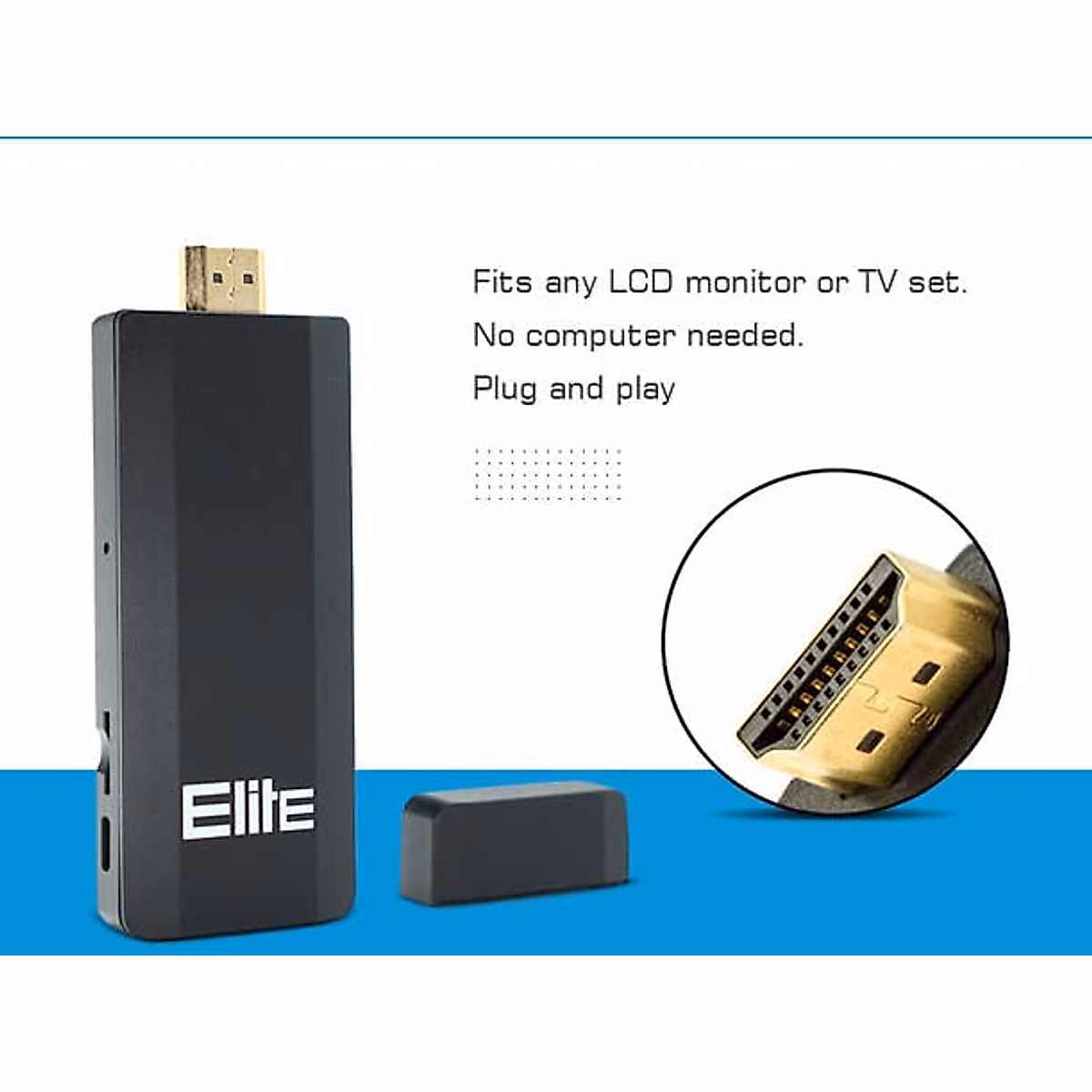 Elite Digital Eye Chart Vision Optics Visual Acuity Software Chart/w Remote
