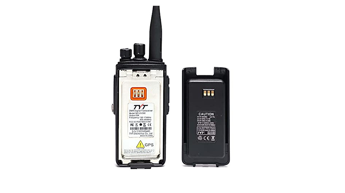 TYT MD-UV390 Dual Band Waterproof DMR Radio with GPS | HESENATE