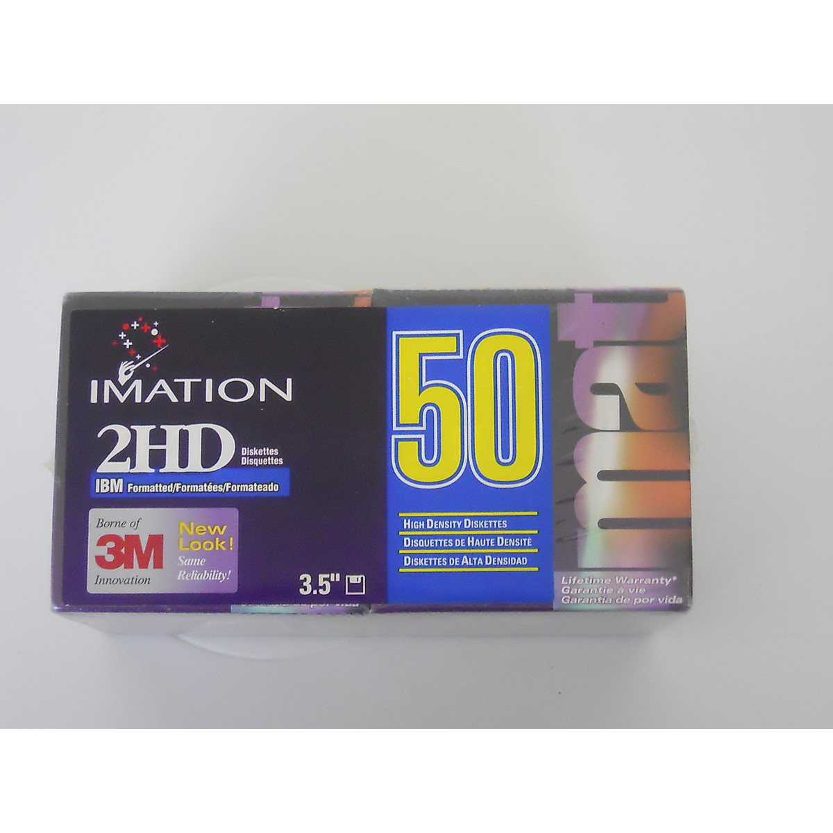 Imation 2HD 3.5" Diskettes Pack of 50 1.44 MB