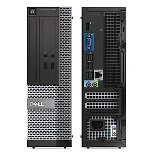 Dell Optiplex 3020 SFF Core i5-4570 3.2GHz 8GB 240GB SSD DVD Wi-Fi Win 10 Pro (Renewed)