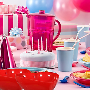 LLE Red Plastic Valentine Heart Shaped Deep Bowl Home Kitchen Party Favor Serving Candies Chips Dessert Food Side Dish Snack Fruit Bowl Valentines Day Tableware Gift Decoration Set of 4 with Cookies