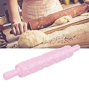 Fondant Roller, Fondant Rolling Pin Tool High‑quality Plastic for Cookies Biscuits Pastry Cake Decoration(#1)