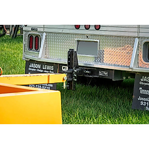 BulletProof Hitches™ 2-Tang Clevis with 1" Pin for Towing with Drawbar Systems, Pintle Systems, Farm Equipment (Rated 20,000 lbs)