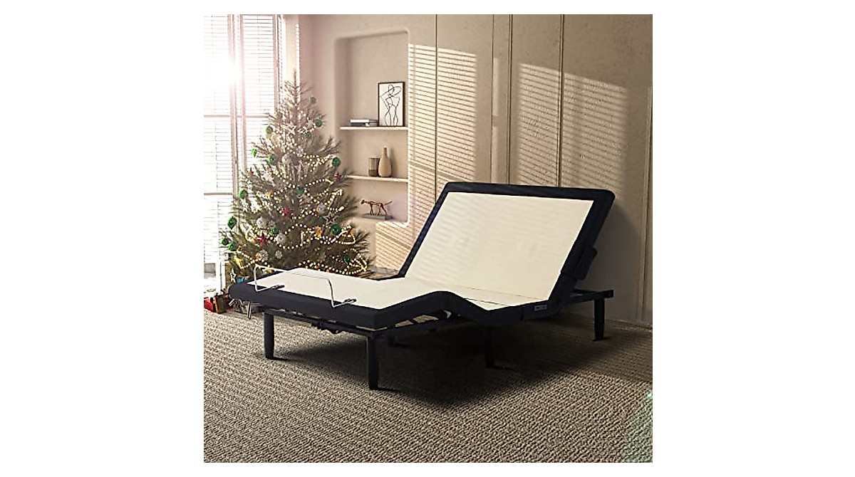 Applied Sleep Pro Adjustable Bed Frame with Massage & Bluetooth