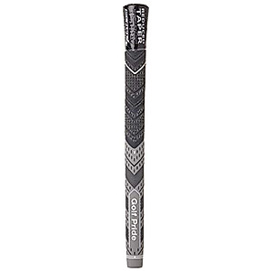 Golf Pride MCC Plus4 New Decade MultiCompound Golf Grip, Standard, Gray