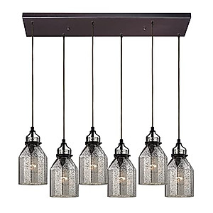 Elk Home 46009/6RC Danica Configurable Multi Pendant in Oil Rubbed Bronze
