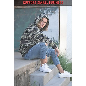 ShirtBANC Camouflage Sweater Unisex Blank Sweatshirts Camo Hoodies, XS-3XL