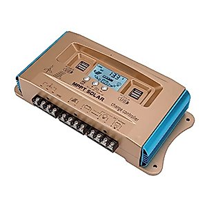 Wind Solar Controller Charge Management Solar Charge Controller 12V 24V 36V 48V 60V MPPT Tracked Charge By Charge (60A)