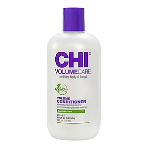 CHI VolumeCare Volumizing Conditioner, Increases Volume on Thin, Fine, or Flat Hair, Moisturizing Formula, Sulfate, Paraben, & Cruelty-Free, 12 Oz