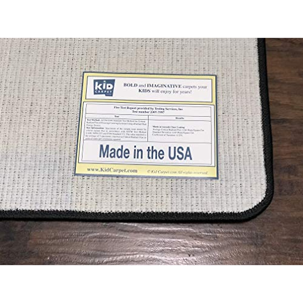 KidCarpet.com World Character Classroom Rug, 4' x 6' Rectangle