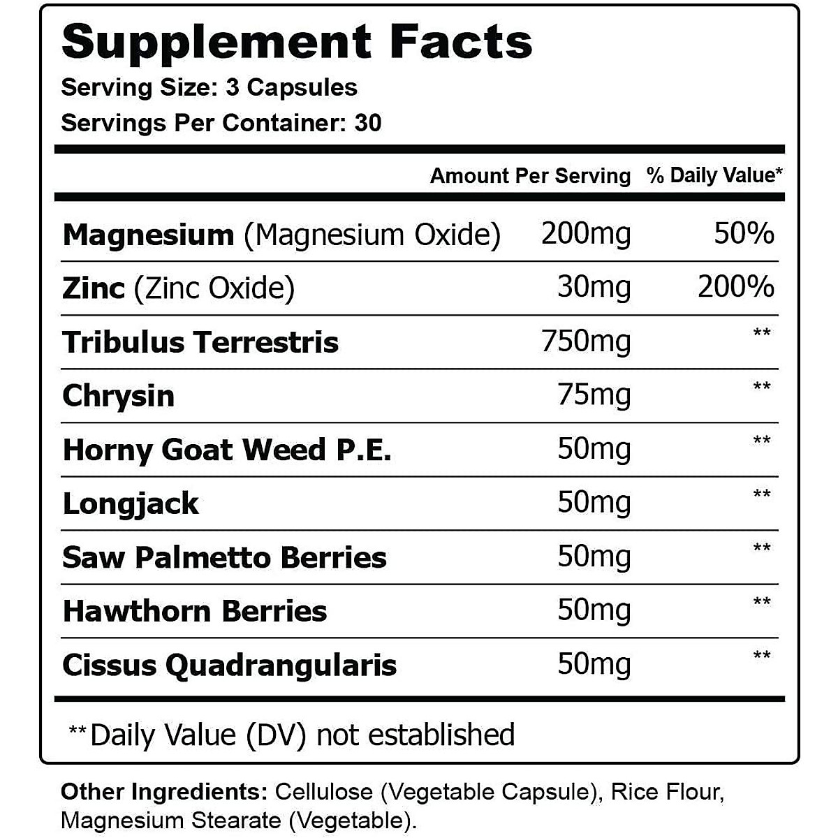 Zonata Savannah Supplement, 90 Capsules, 1 Month Supply