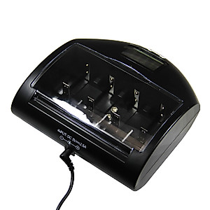MaximalPower Universal Ultra Smart Charger FC997 for Alkaline NiMh NiCd Li-ion AA AAA C D Battery Cells Charger (Battery Charger only)