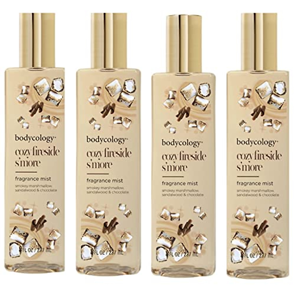 Cozy Fireside S'more Fragrance body Mist (Pack of 4)