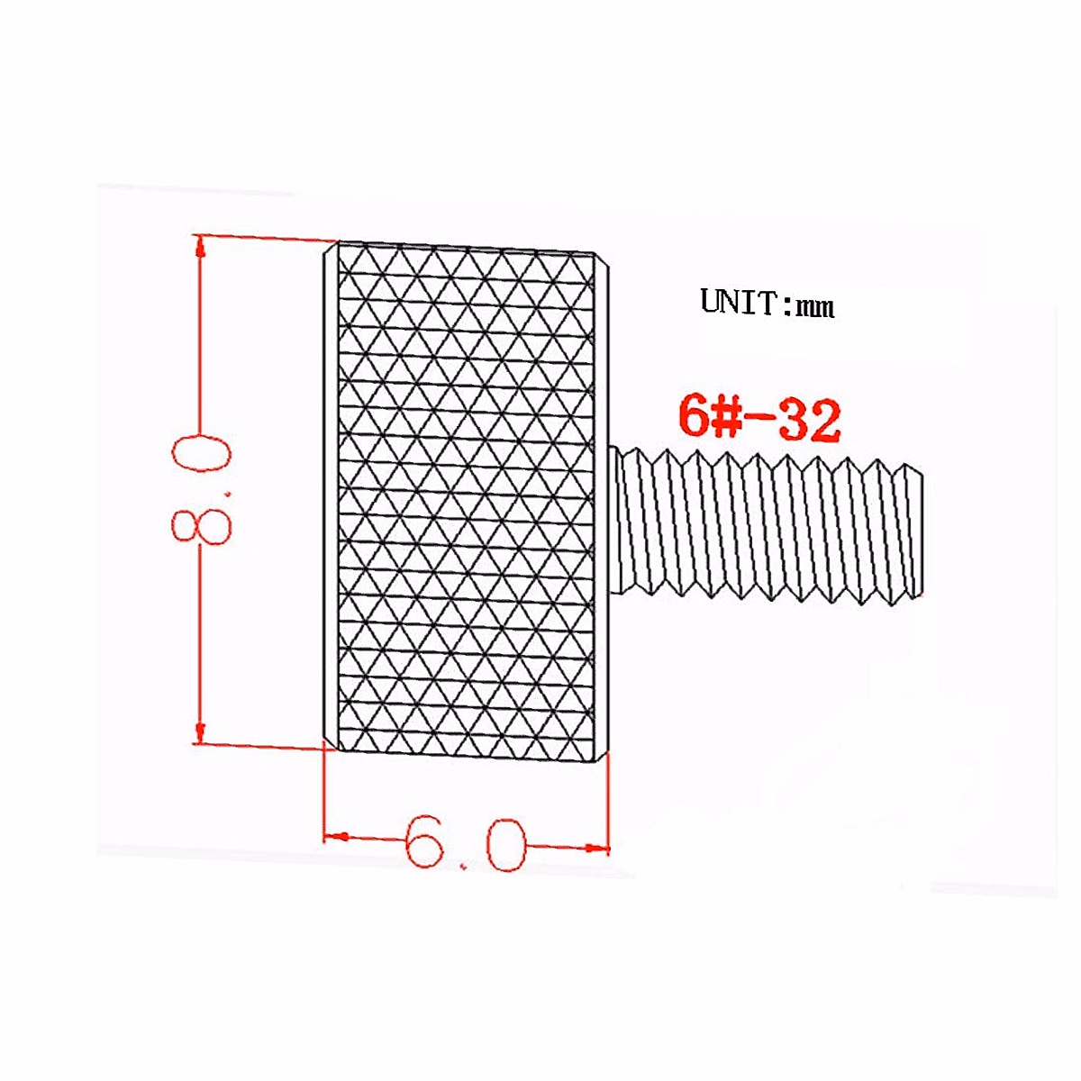 New Lon0167 Computer PC Featured Graphics Card Knurled reliable efficacy Head Thumb Screws Gold Tone 6#-32 4pcs(id:e44 6d 56 378)