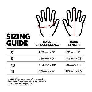 Oregon Chainsaw Left-Hand Protection Leather Gloves – Large (size 10) (91305L)