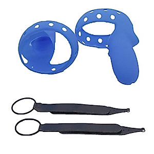 kdjsic Full Protection Knuckle Strap Silicone Case Handle Grip Strap Grip Cover for Oculus-Quest 2 Touch Controller