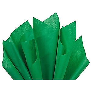Festive Green Premium Quality Gift wrap Paper A1 Bakery Supplies (Festive Green, 15x20) Made in USA