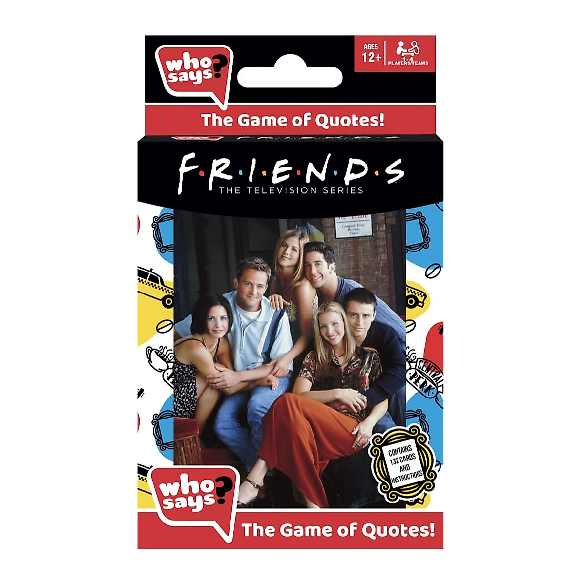 Who Says? Card Game Friends Edition