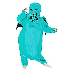 SAZAC Cthulhu Kigurumi - Onesie Jumpsuit Halloween Costume