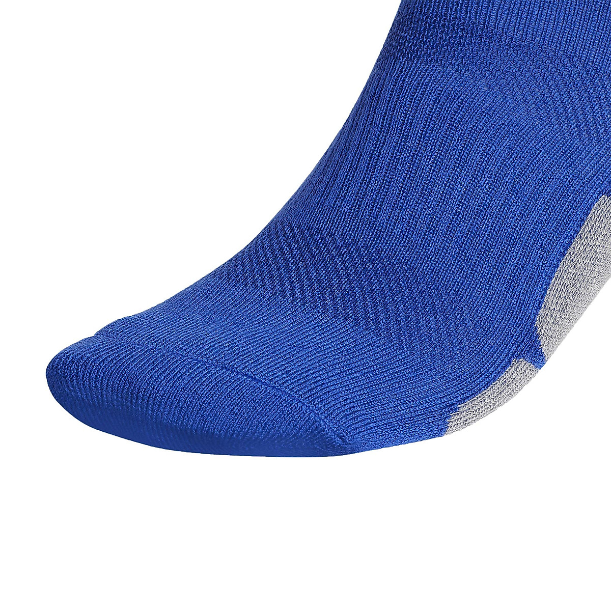 adidas Unisex Icon Baseball/Softball (1-Pair) Over the Calf (OTC), Team Royal Blue/Light Onix Grey/White, Large