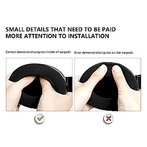 Gvoears Earpads Replacement for Sennheiser HD650/HD600/HD660S/HD545/HD525/HD535 Headphones Pads, Ear Cushion Also fit for MassdropX HD6XX/HD58X & HD580/HD565 Jubilee Headphone, Cooling-Gel Earpads
