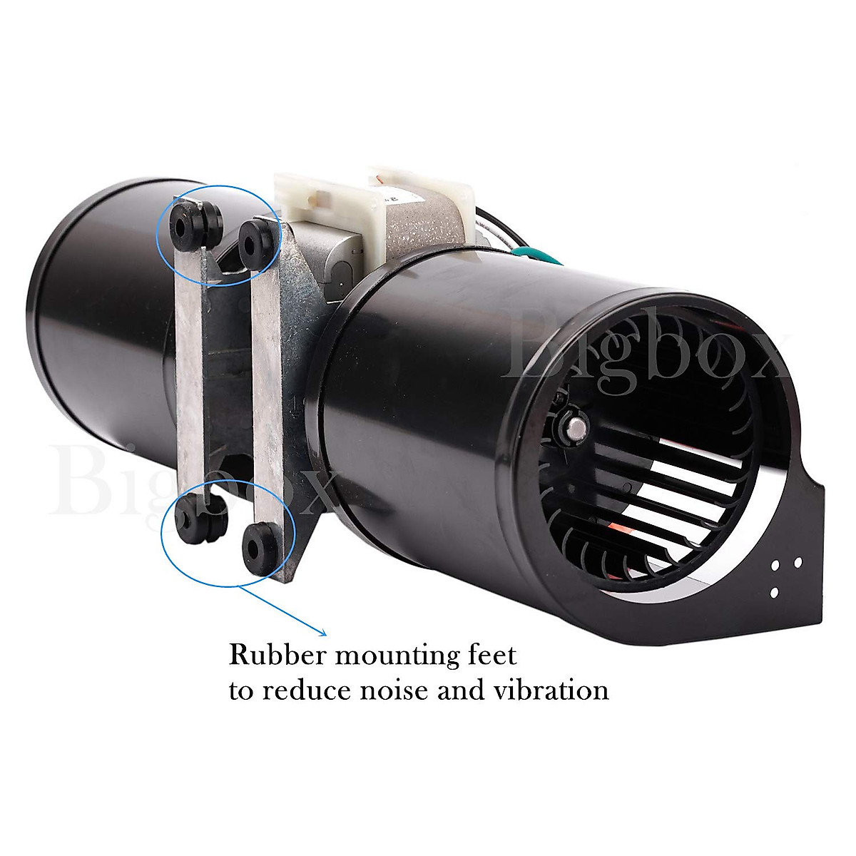 Replacement Fireplace Blower Kit for Heat-N-Glo, Hearth and Home, Quadra Fire, GTI, Heatilator, Majestic, Superior, Monessen, Vermont Castings Fireplace, GFK-160A GFK-160 FAB-1600 Fireplace Blower Kit