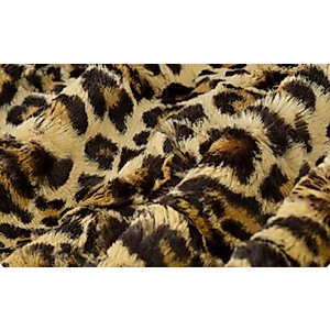 Shannon Fabrics Luxe Cuddle Cut 2Yd-Leopard Sand Notion, Assorted
