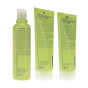 Aveda Be Curly Shampoo 8.5 Oz, Conditioner 6.7 Oz & Curl Enhancer 6.7 Oz