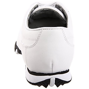 Golfstream Women's Sporty Golf Shoe,White,6 M US