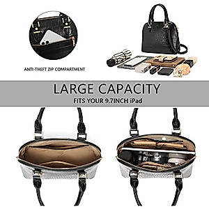 OUKUPA Shoulder Handbag for Women Crossbody Bags Top Handle Satchel Purse Tote Bag Elegant Ladies Handbags Evening Bags Vegan Leather