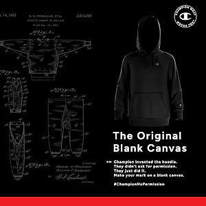 Champion Men's Reverse Weave Sweatshirt,White/Left Chest "C" Logo,X LARGE