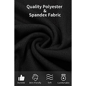 AOTHSO 6 Pieces Halloween Girls Black Cat Costume Set Long Sleeve Pants Headband Bowtie Tail Tutu Skirt Accessories for Kids