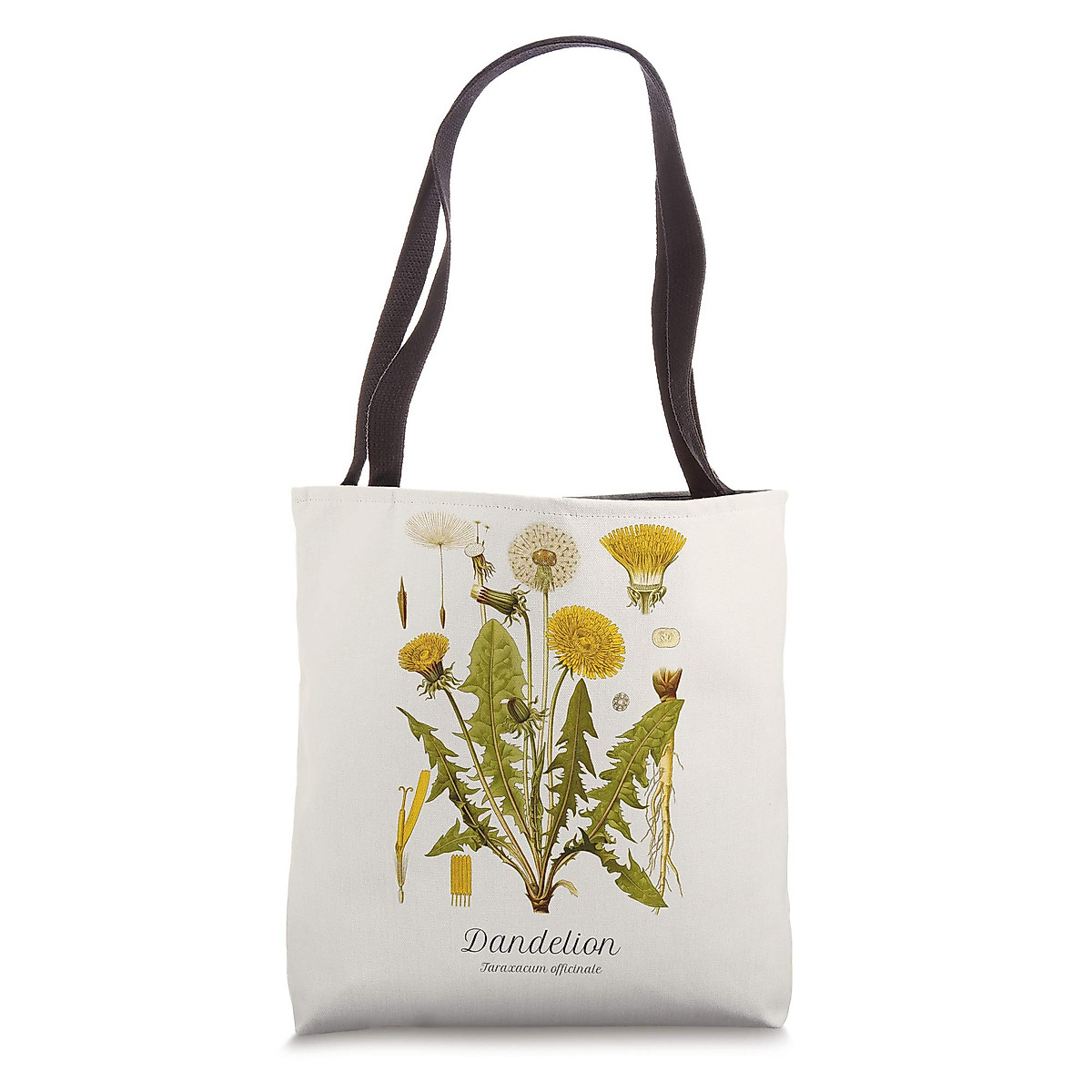 Dandelion Vintage Botanical, Herbalist Gardening Gift Tote Bag